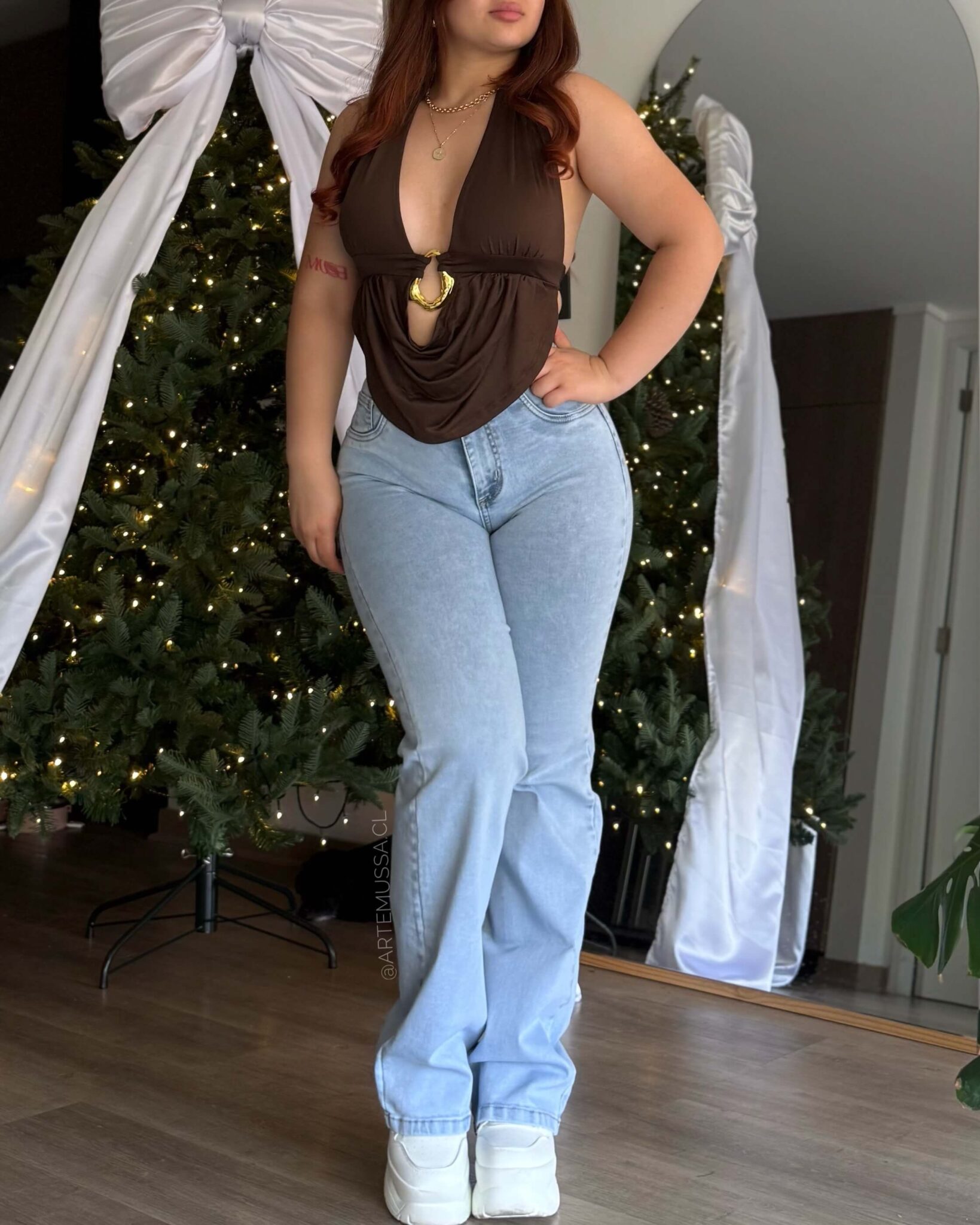 Wide leg Steisy - Celeste Cielo - Artemussa